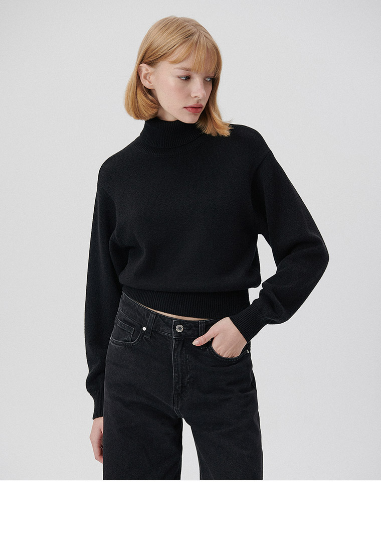 Kadın Triko Modelleri - Mavi