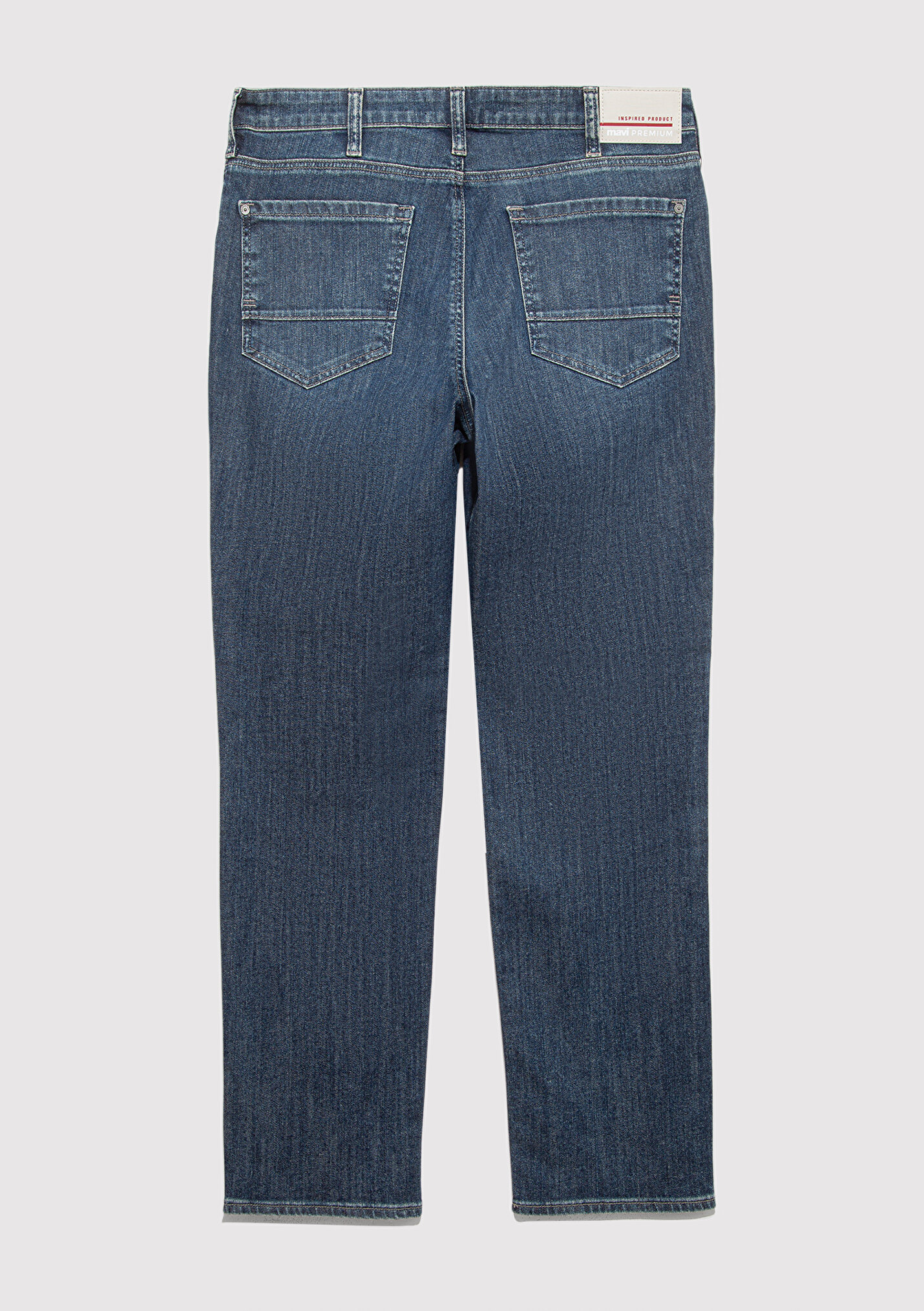 Erkek Hasan Krmzbyz Koyu Mavi Jean Pantolon