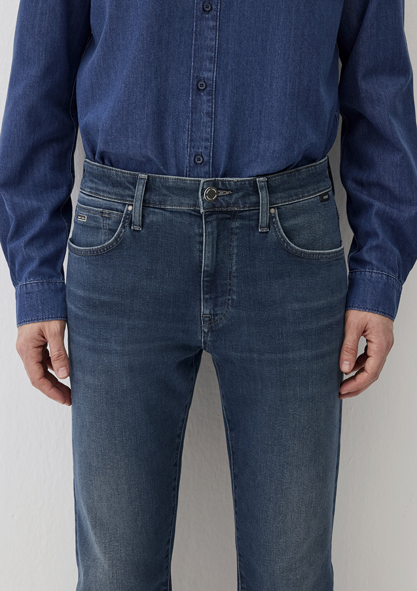 Outlet Erkek London Edition Vintage Mavi Jean Pantolon