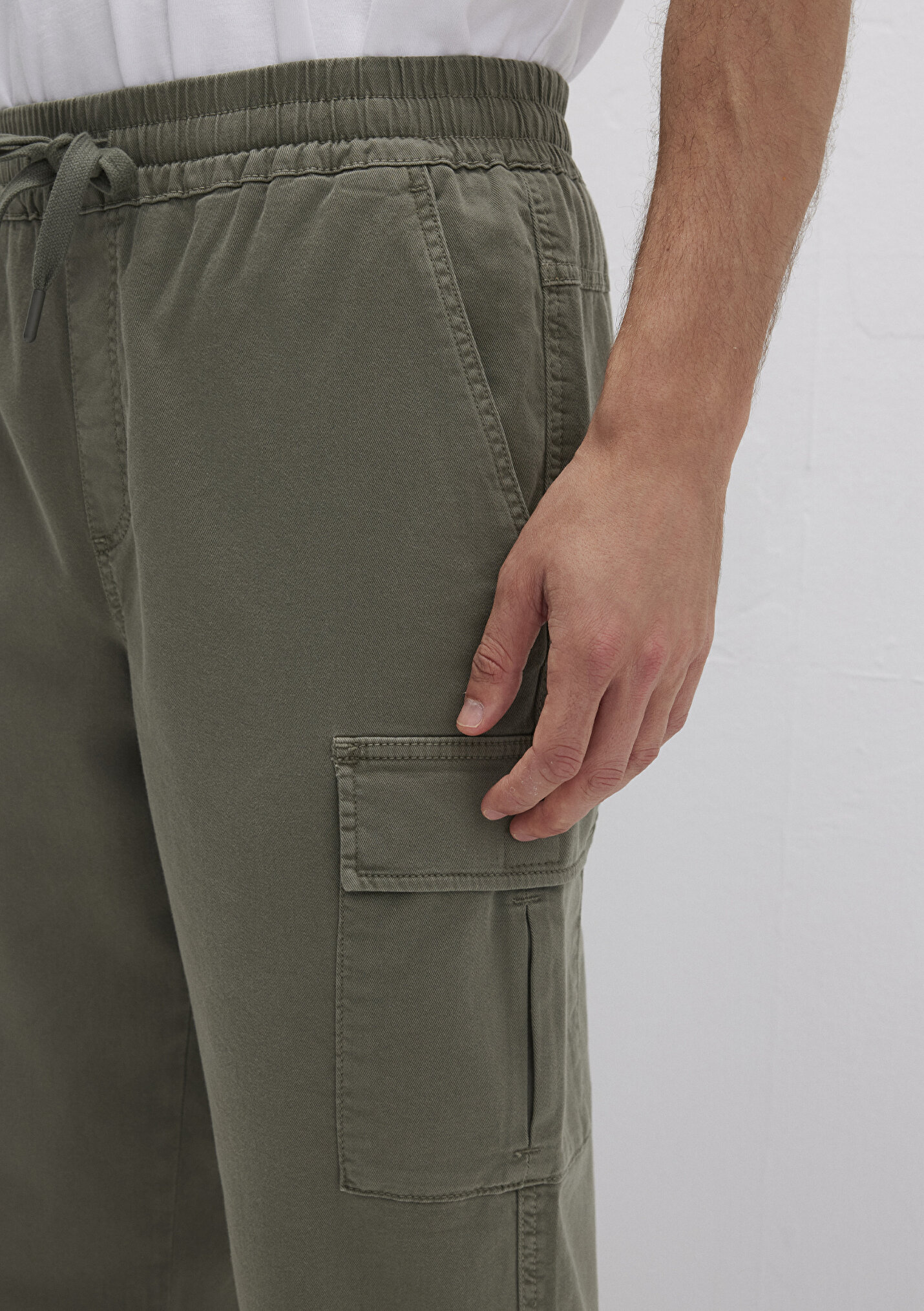 Erkek Yeşil Kargo Pantolon