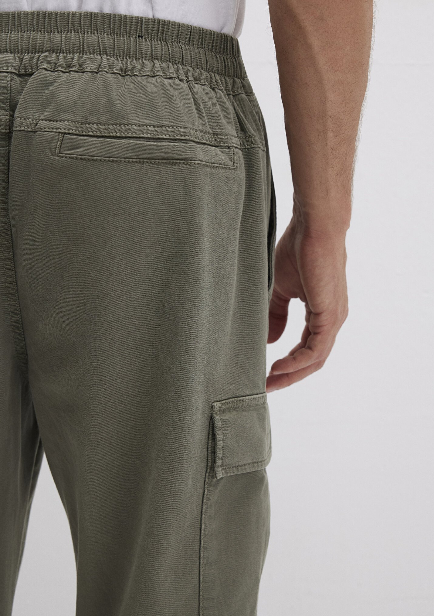 Erkek Yeşil Kargo Pantolon