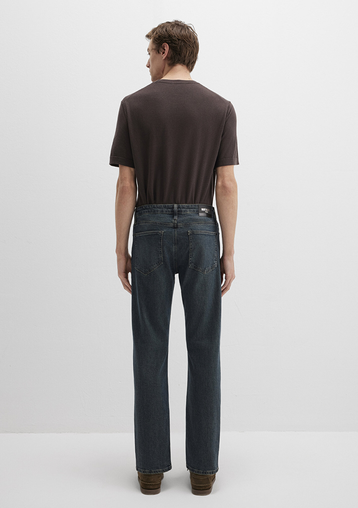 Erkek Hunter Mavi Black Vintage Koyu Mavi Jean Pantolon