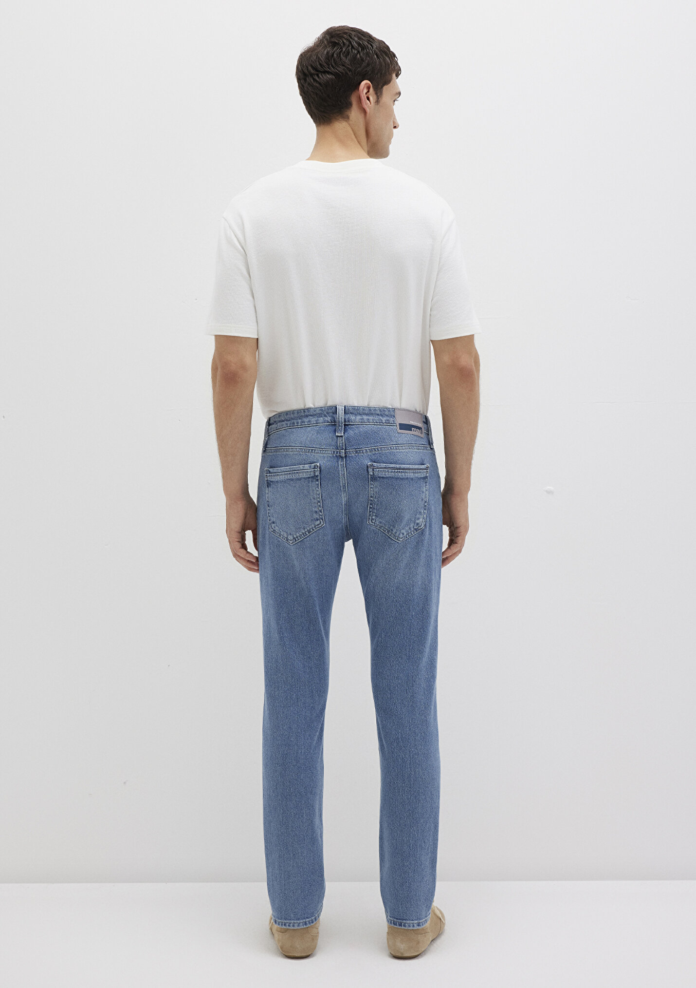 Erkek Jake Premium Blue Indigo Mavisi Jean Pantolon