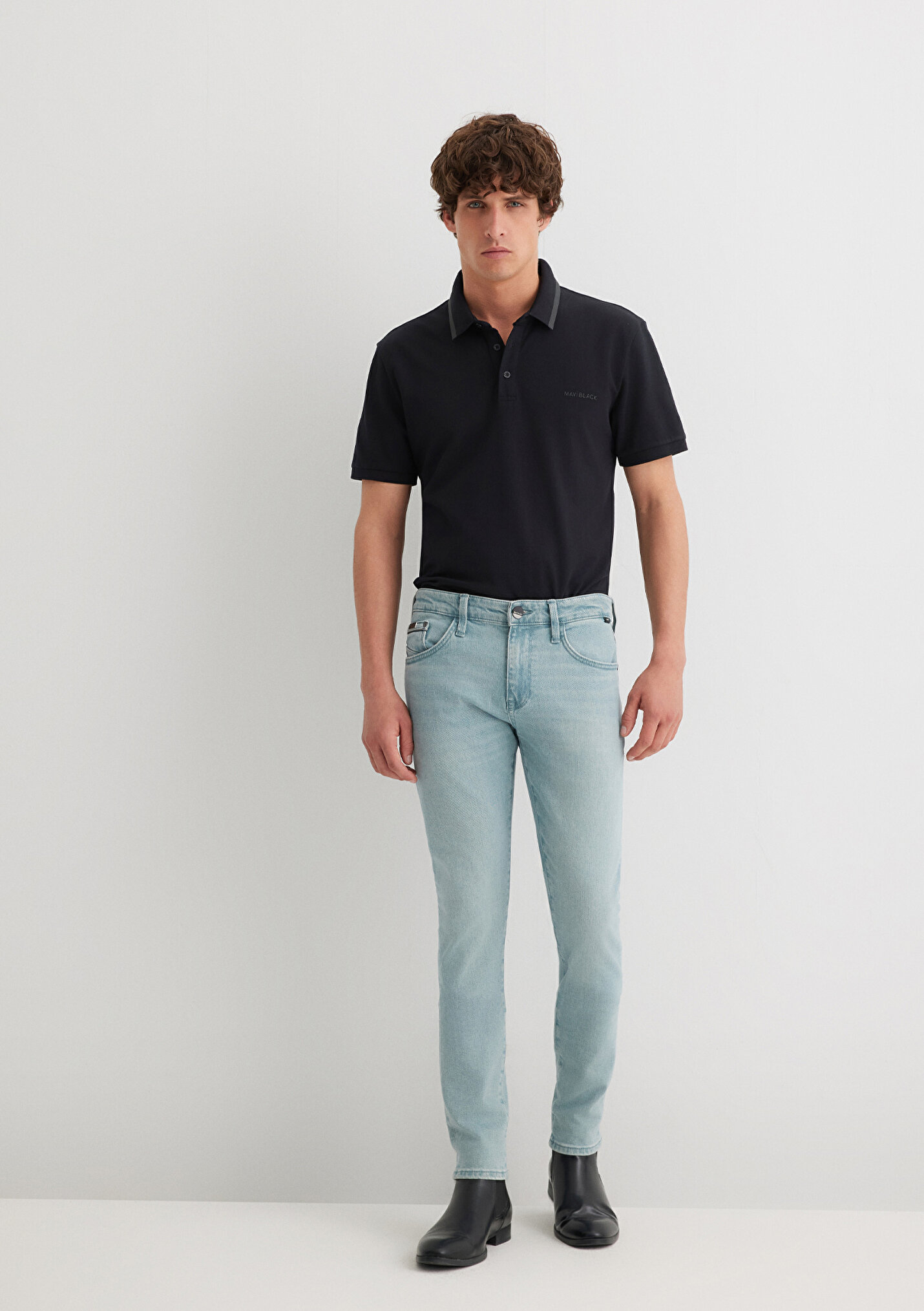Outlet Erkek James Mavi Black Vintage Açık Mavi Jean Pantolon
