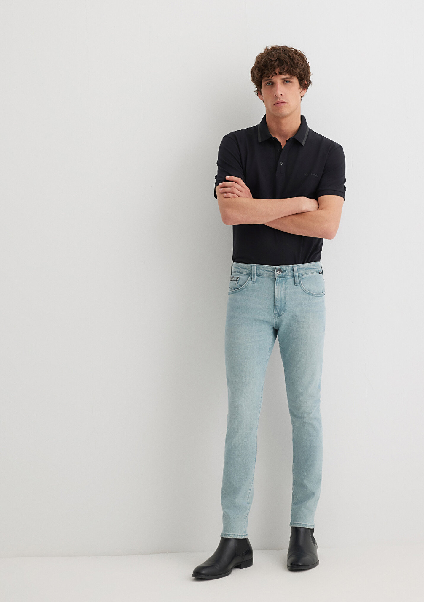 Outlet Erkek James Mavi Black Vintage Açık Mavi Jean Pantolon