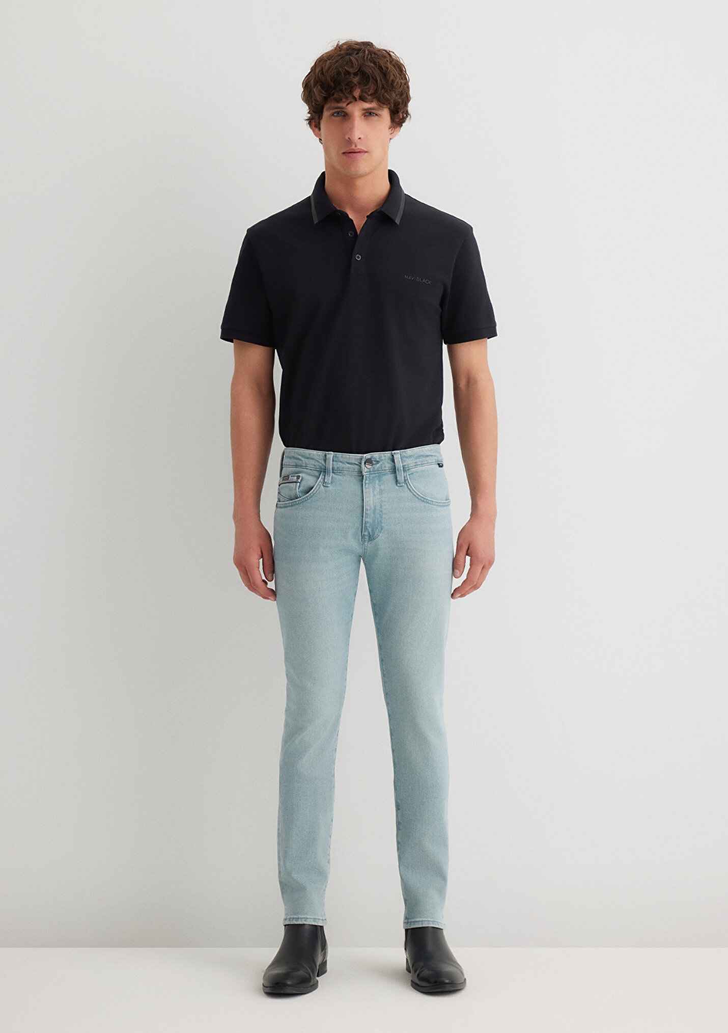 Outlet Erkek James Mavi Black Vintage Açık Mavi Jean Pantolon