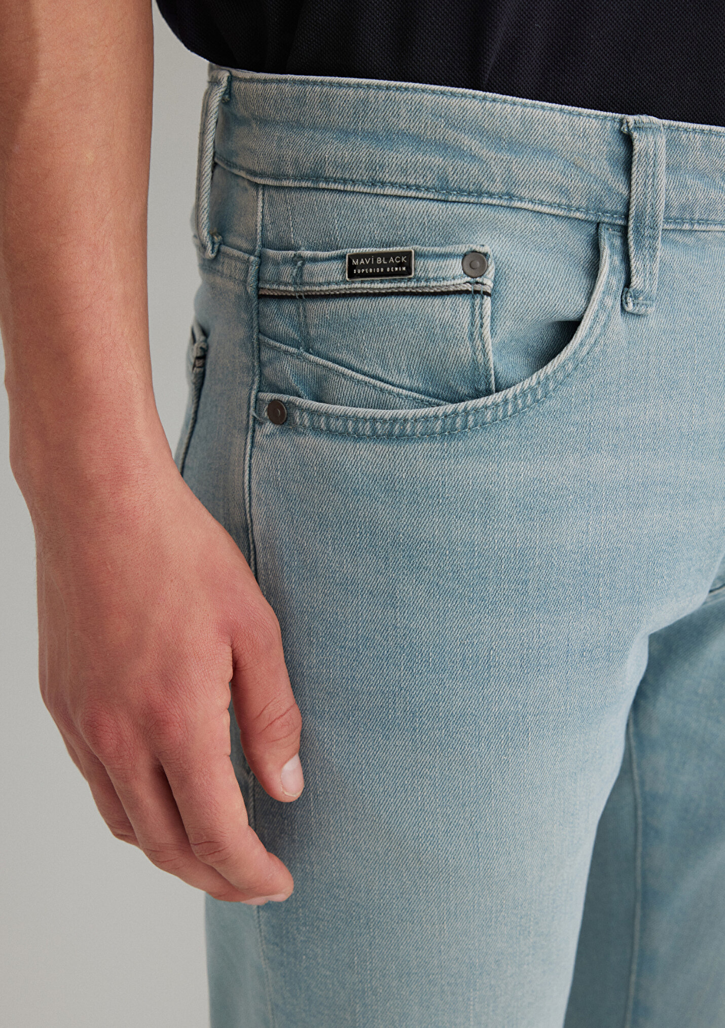 Outlet Erkek James Mavi Black Vintage Açık Mavi Jean Pantolon