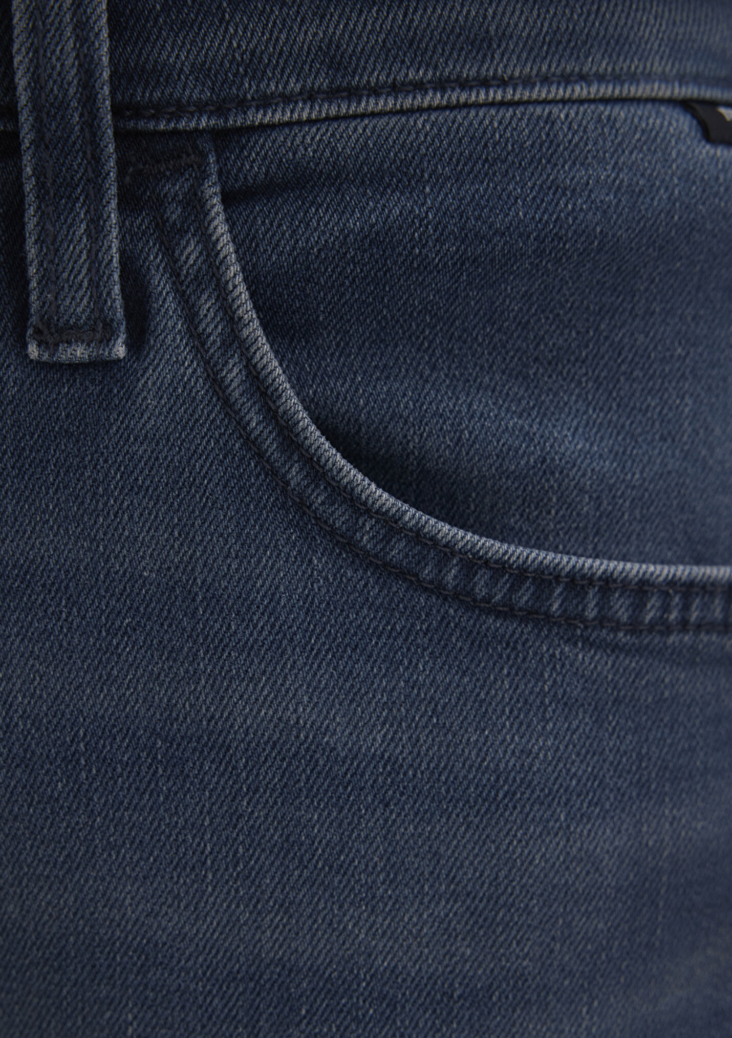 Erkek James Mavi Black Puslu Mürekkep Mavi Jean Pantolon