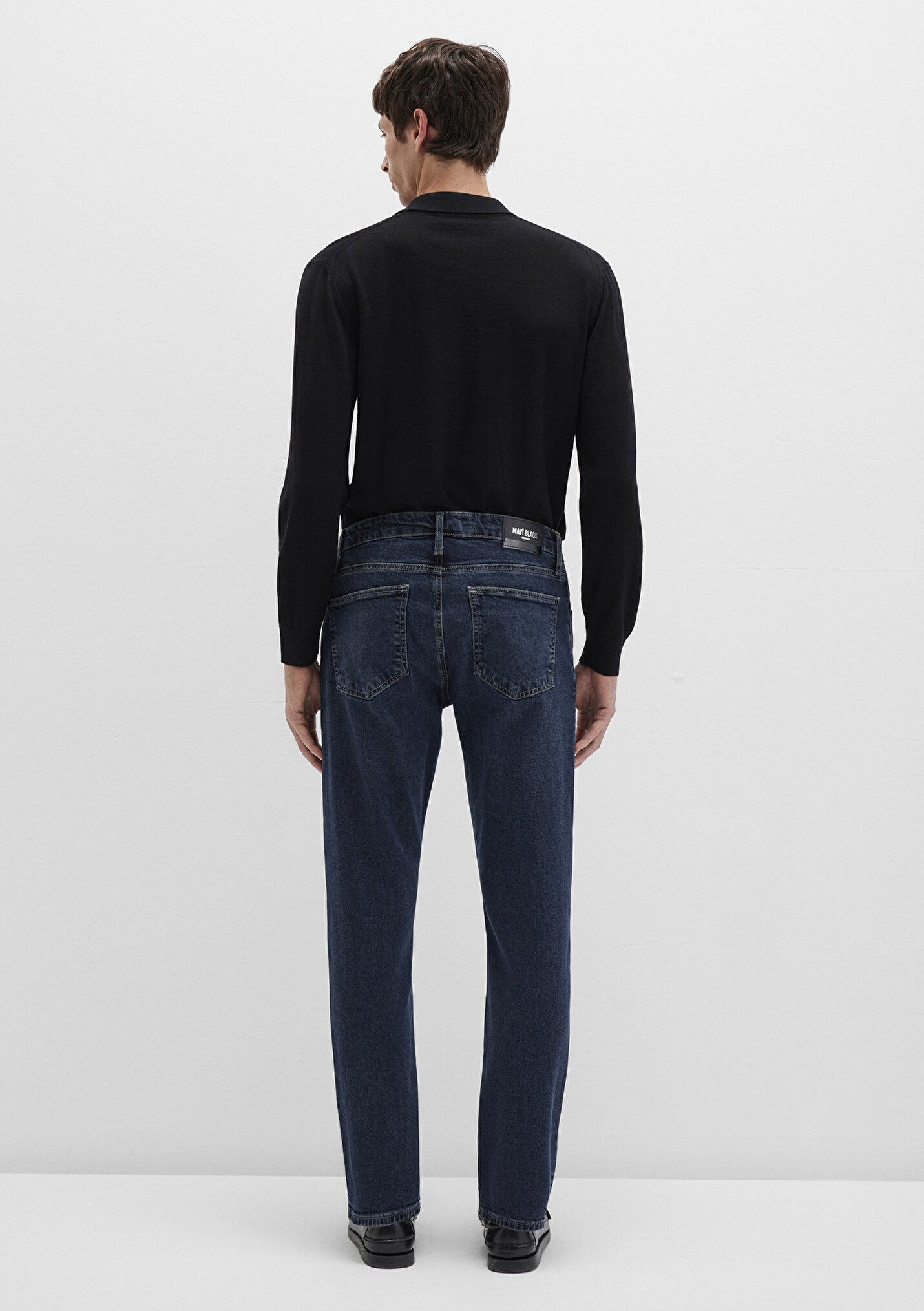 Outlet Erkek Milan Mavi Black Vintage Mavi Jean Pantolon
