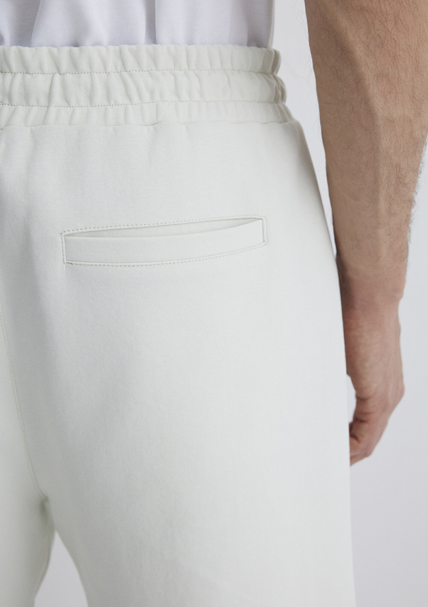 Outlet Erkek Mavi Black Ekru Basic Şort