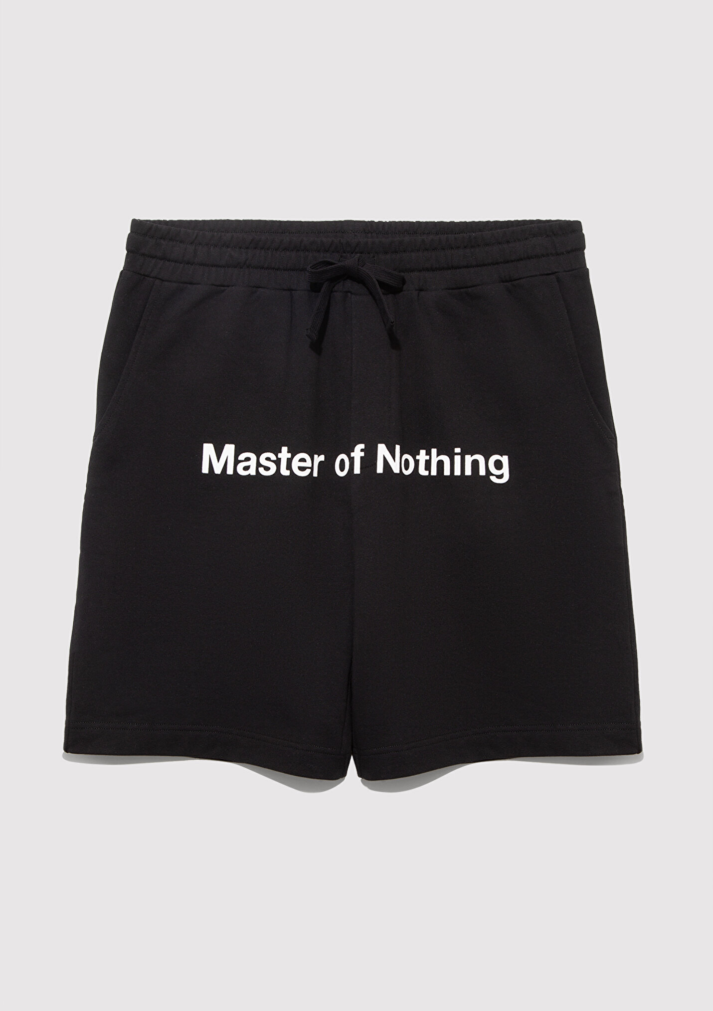 Outlet Erkek Master of Nothing Baskılı Siyah Şort