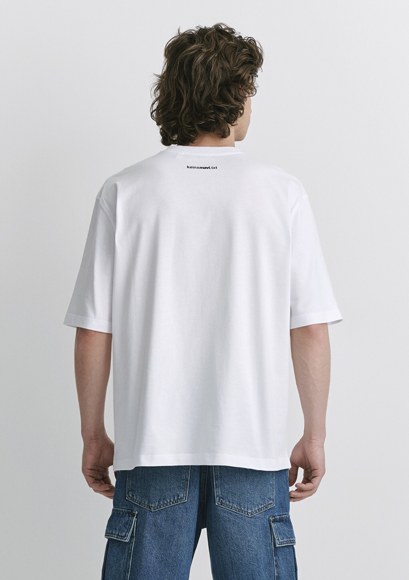 Outlet Erkek Master of Nothing Baskılı Beyaz Tişört