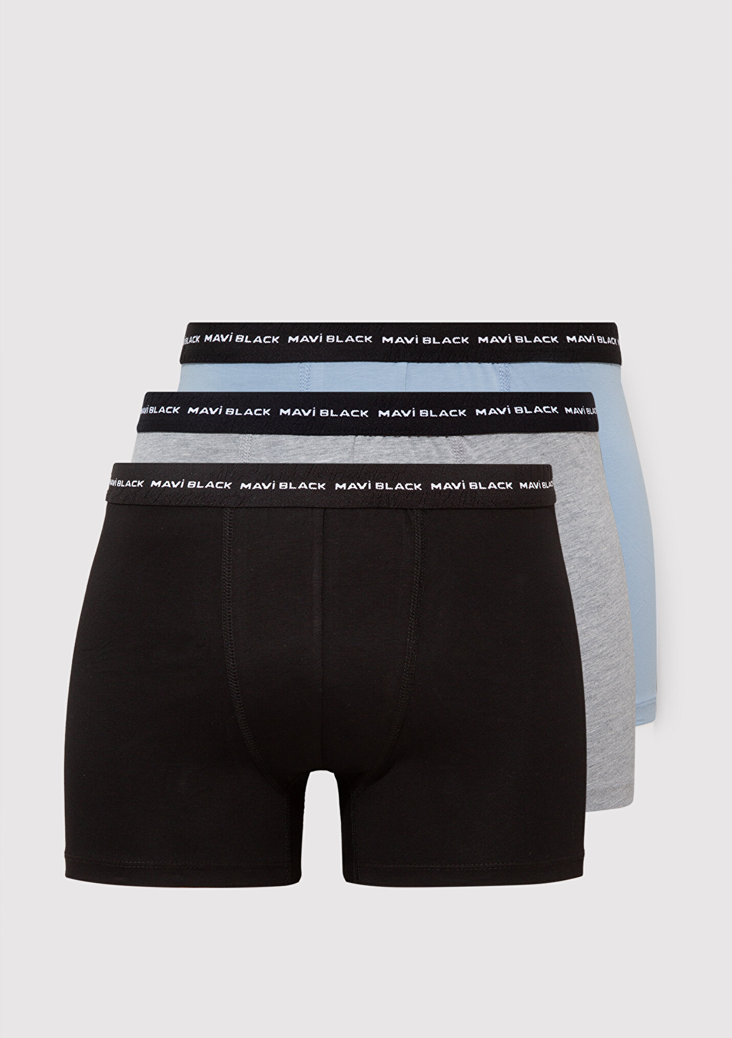 Erkek 3lü Basic Boxer