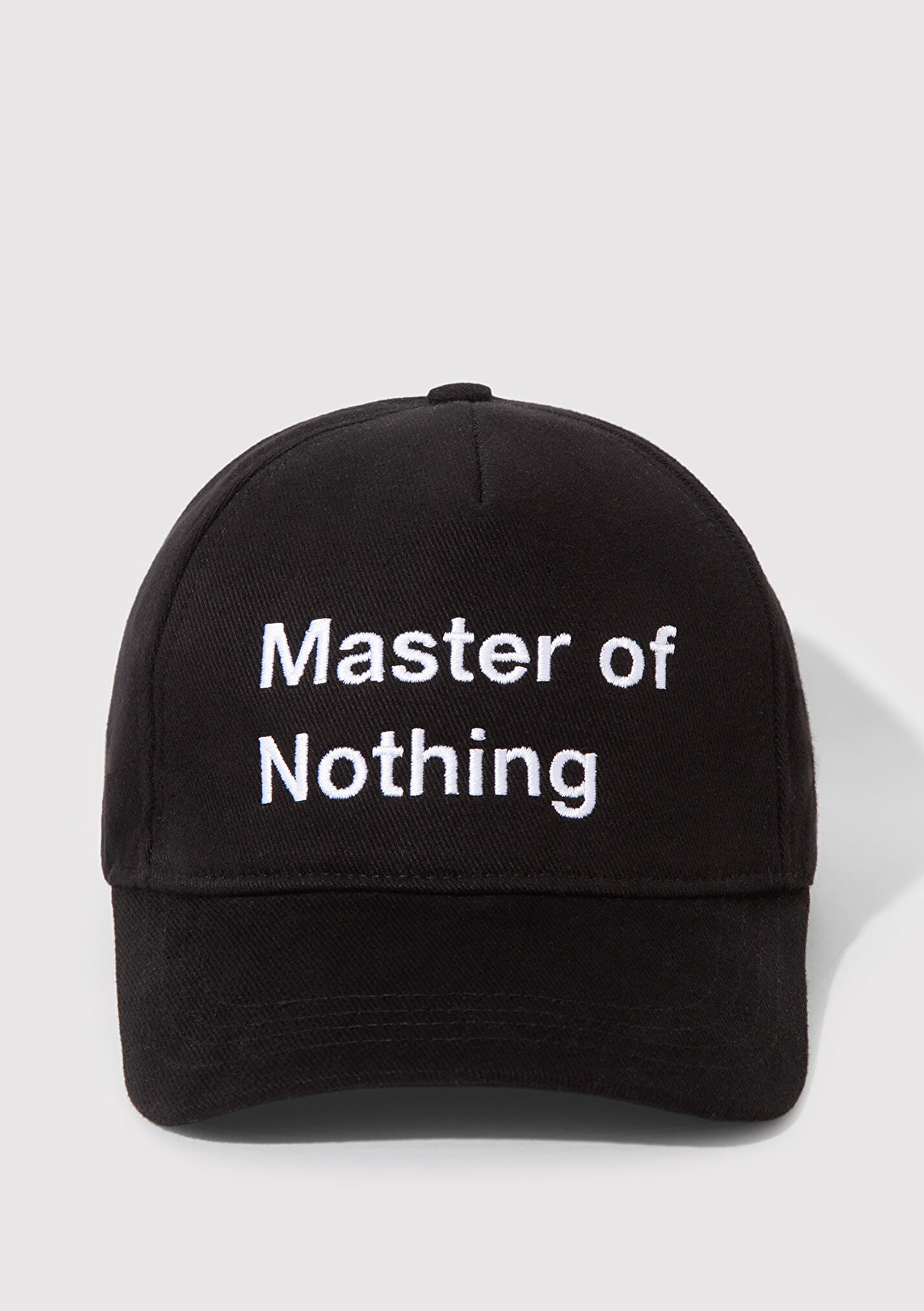 Outlet Erkek Master of Nothing Nakışlı Şapka