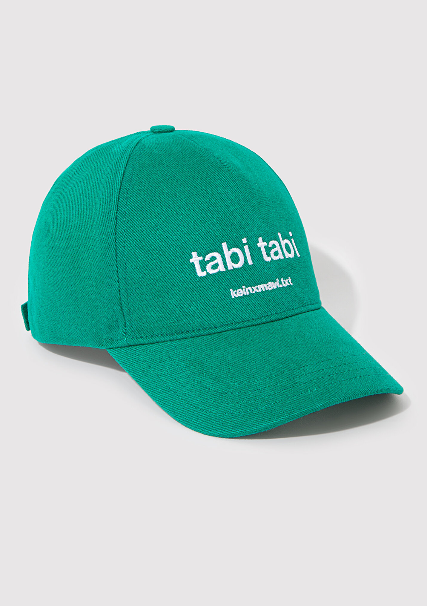 Outlet Erkek Tabi Tabi Nakışlı Yeşil Şapka