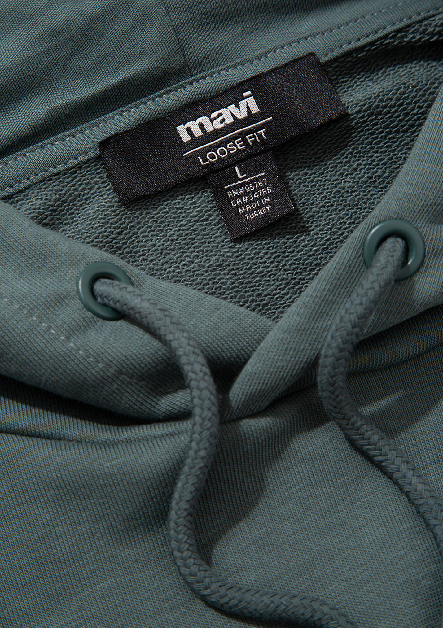 Mavi Logo Baskılı Yeşil Sweatshirt - Mavi
