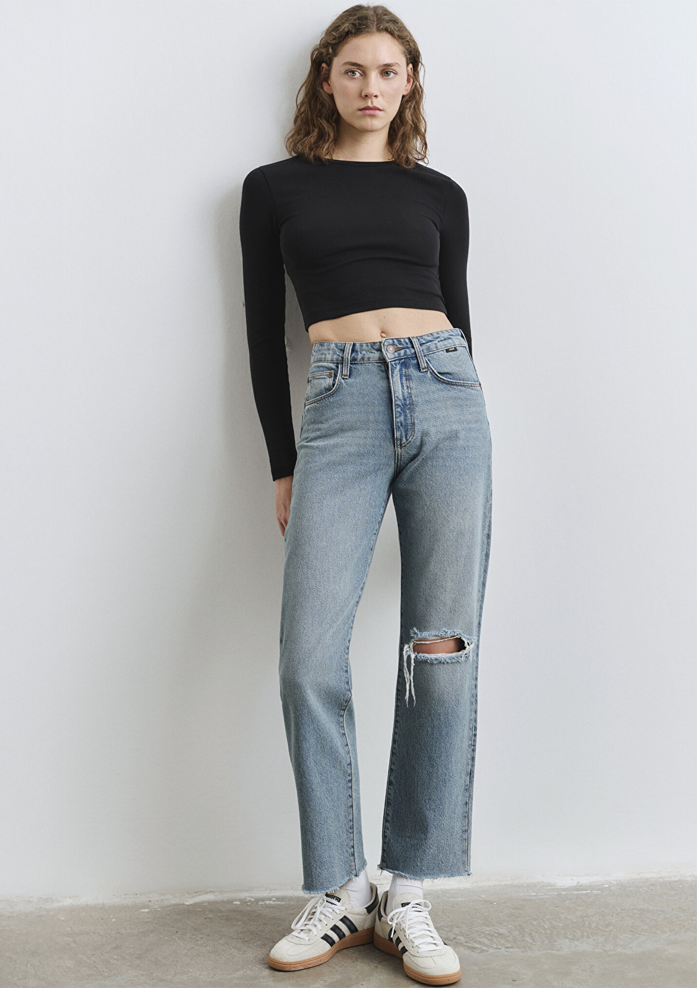 Kadın Barcelona Mavi Jeans Extra Gölgeli Açık Mavi Jean Pantolon