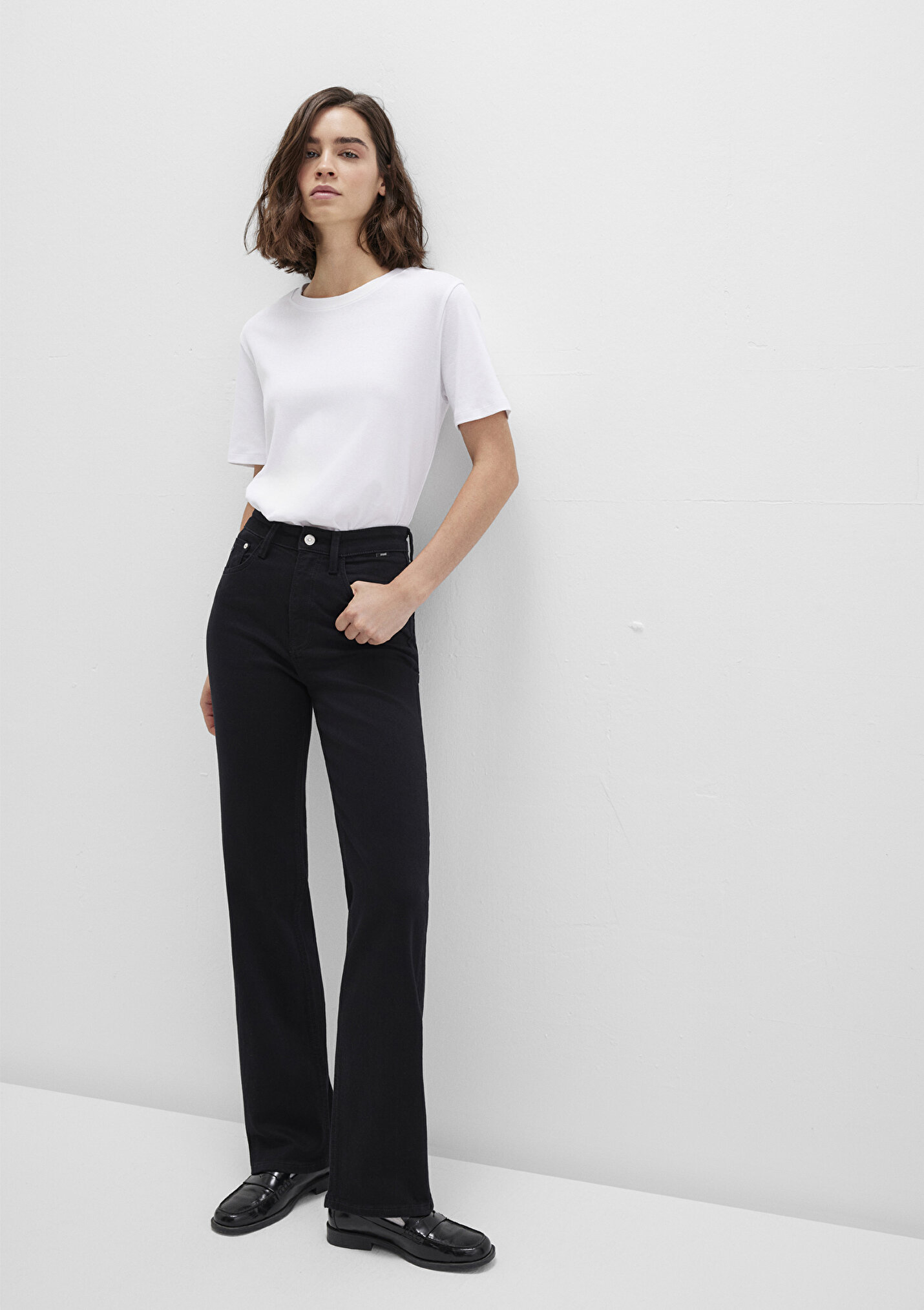 Kadın Sky Classic Denim Siyah Jean Pantolon