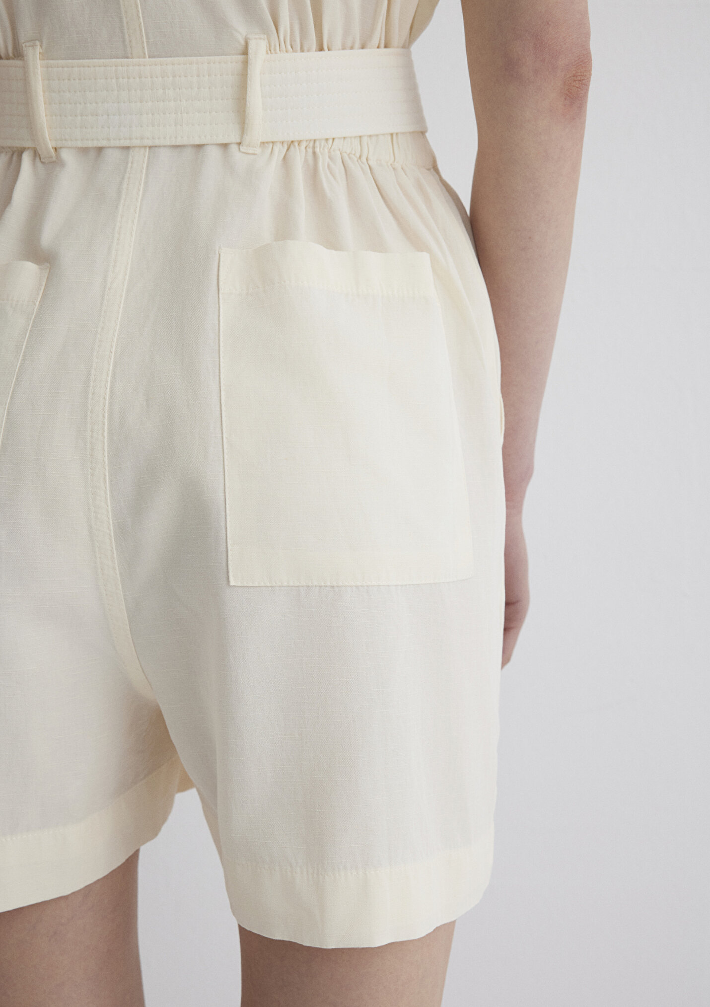 Outlet Kadın Ekru Tulum