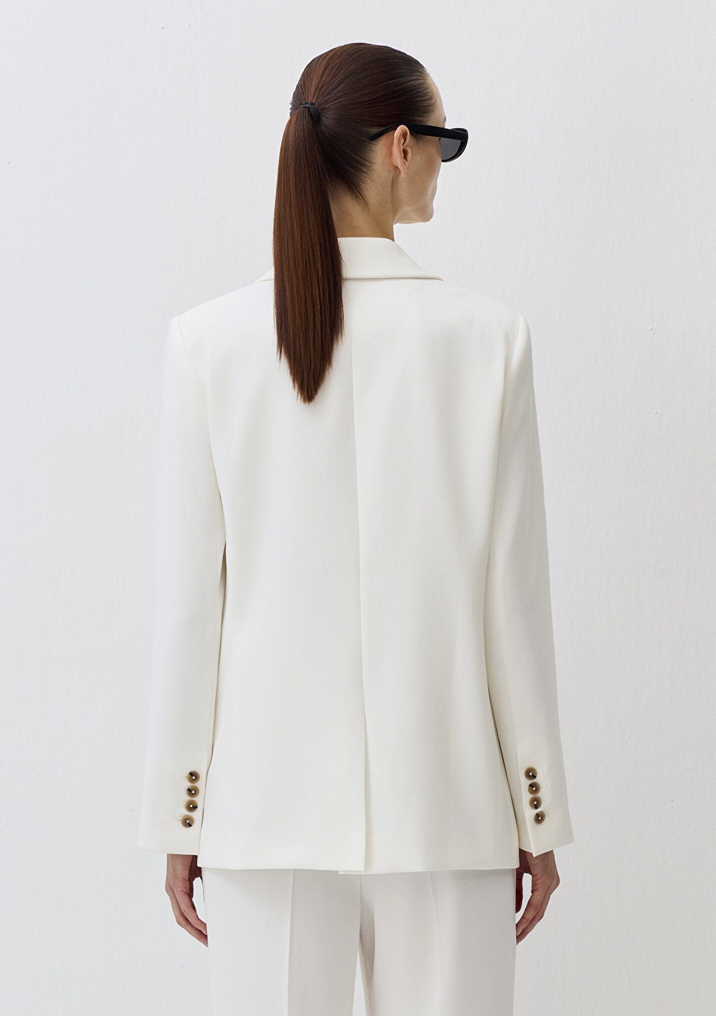 Outlet Kadın Ekru Blazer