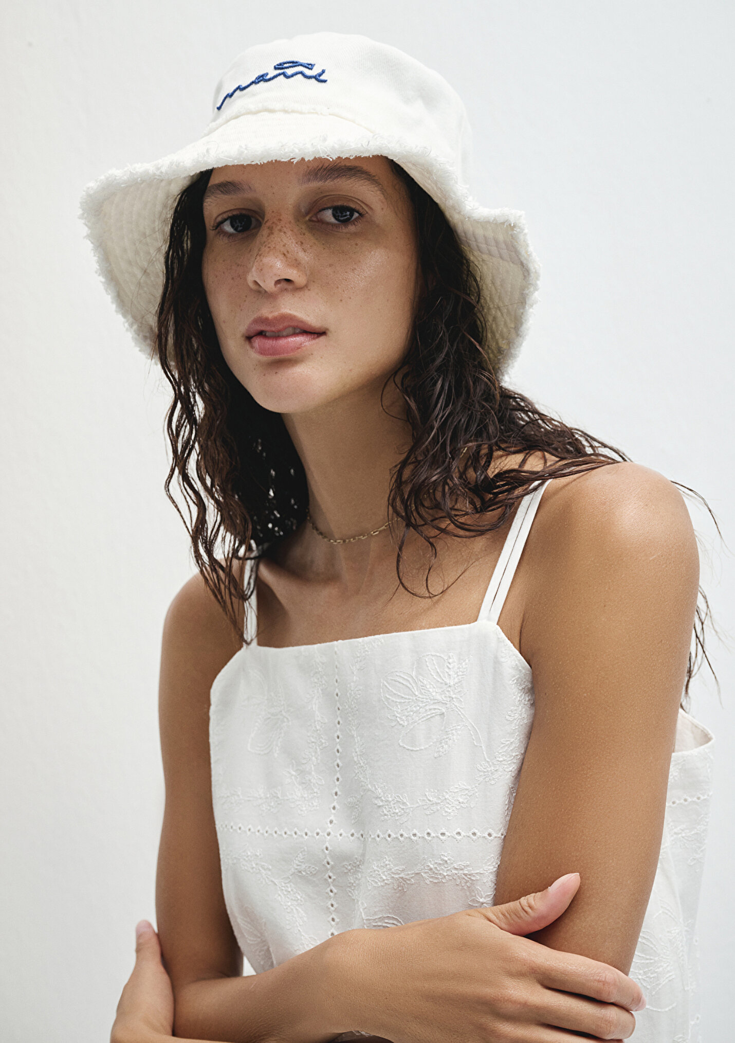 Outlet Kadın Ekru Elbise