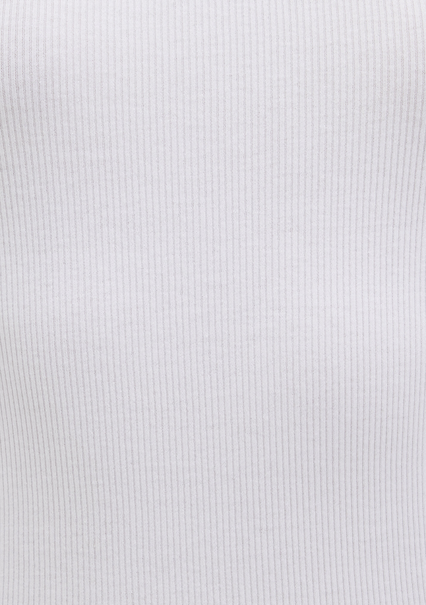 Kadın Halter Yaka Beyaz Basic Atlet