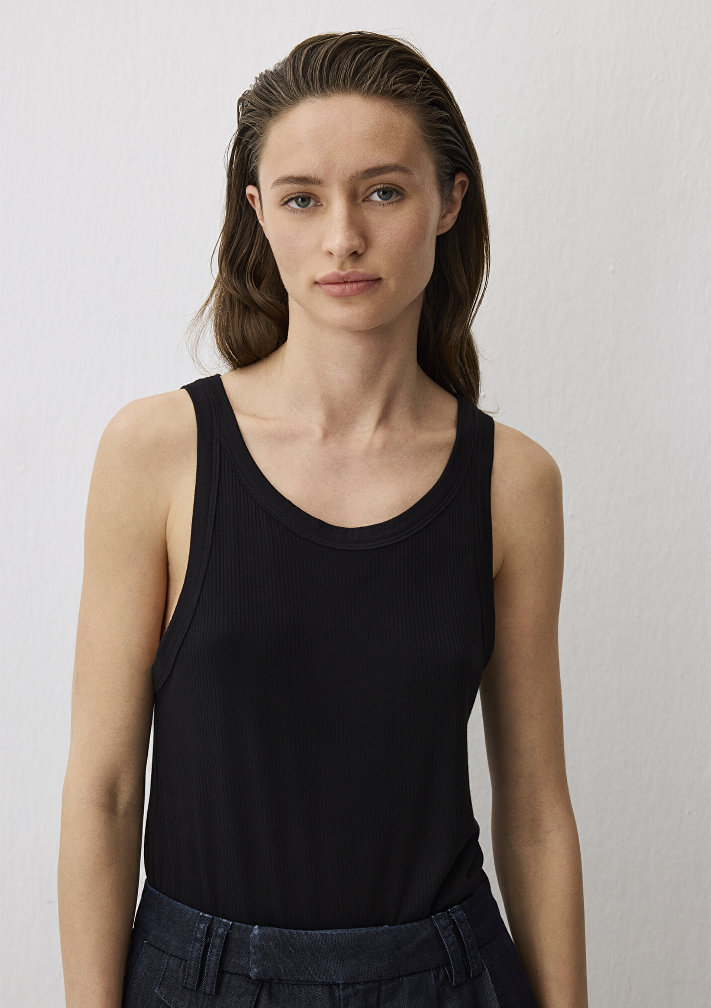 Outlet Kadın Siyah Atlet