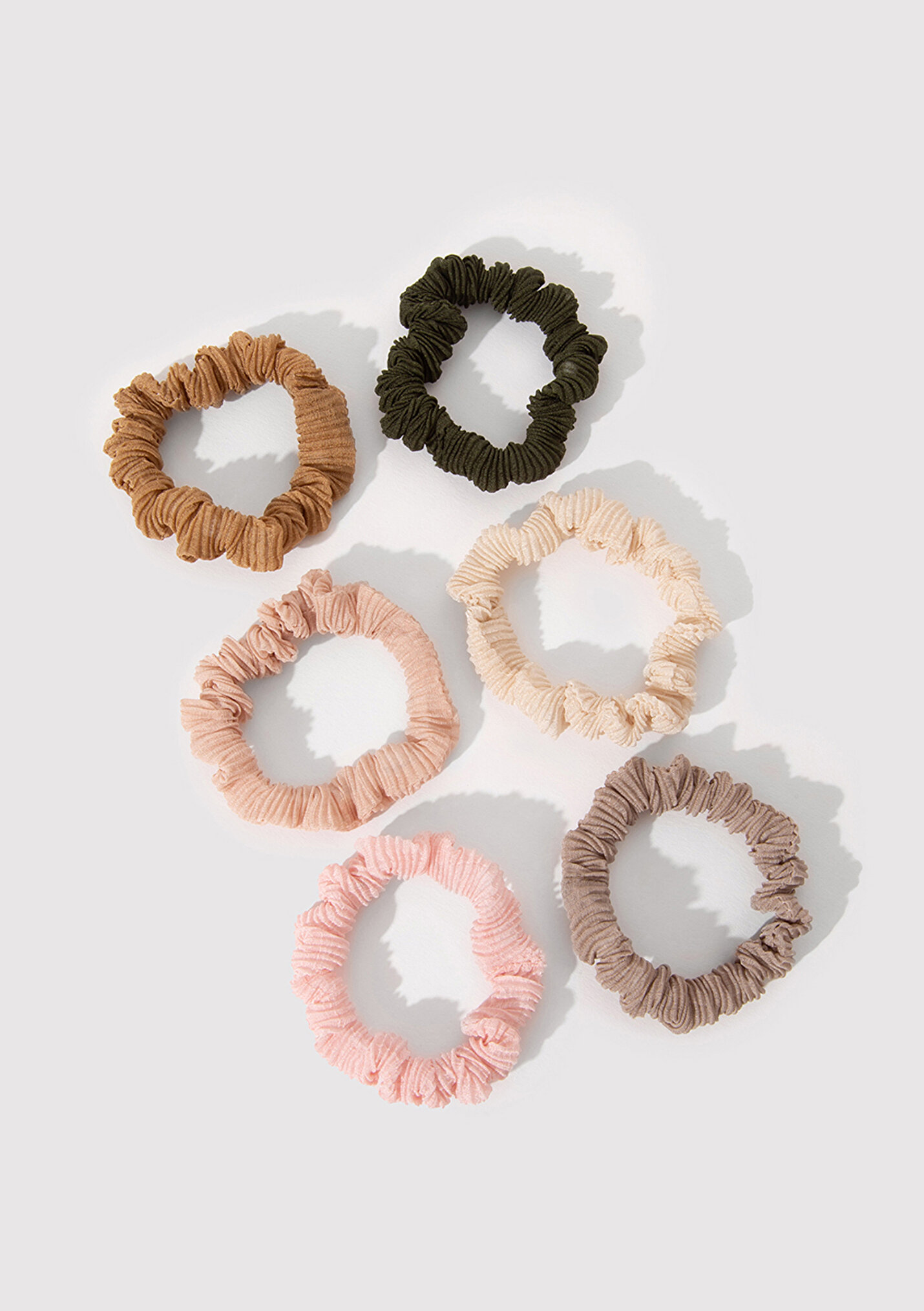 6lı Lastik Toka - Mavi