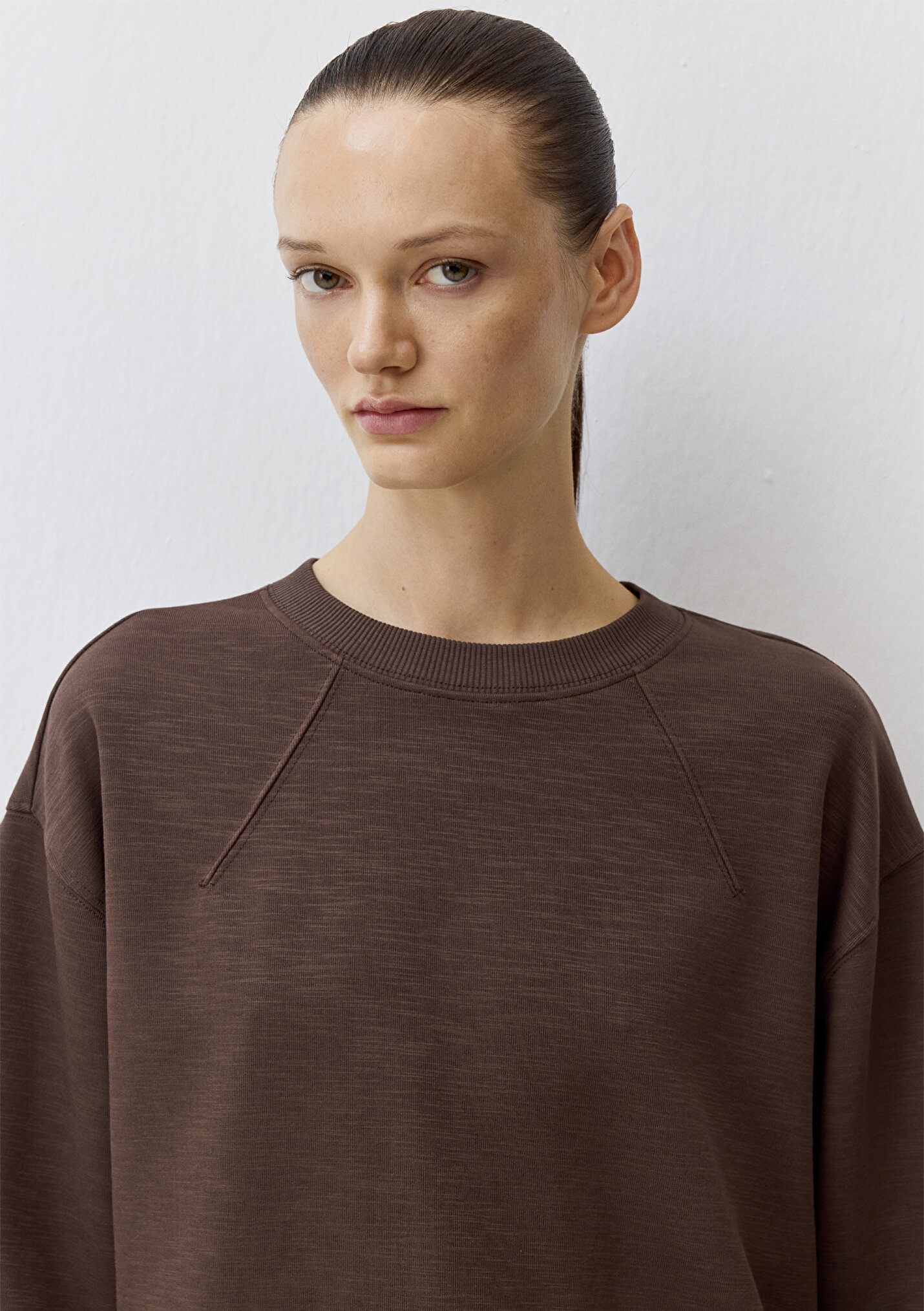 Outlet Kadın Kahverengi Sweatshirt
