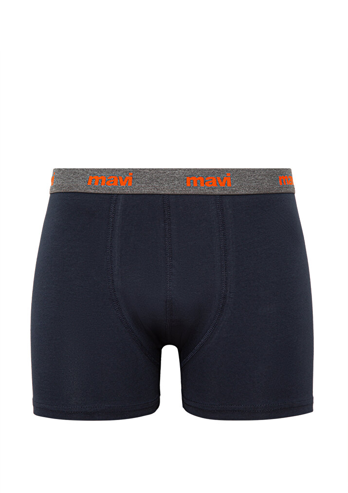 Lacivert Basic Boxer - Mavi