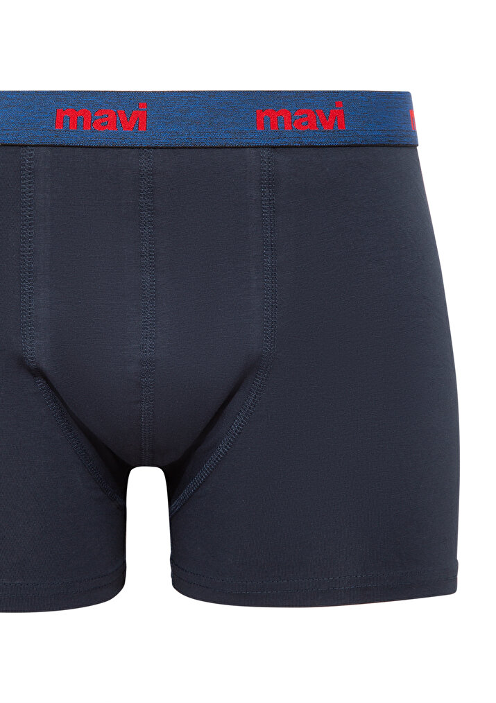 Lacivert Basic Boxer - Mavi