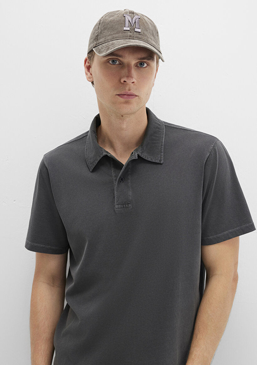 Erkek M Nakışlı Kahverengi Şapka