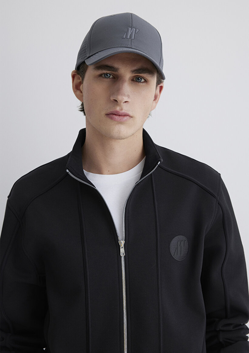 Erkek Mavi Pro Gri Şapka