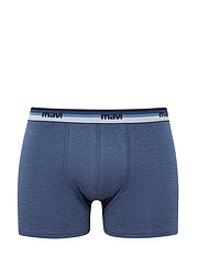 3lü Basic Boxer - Mavi