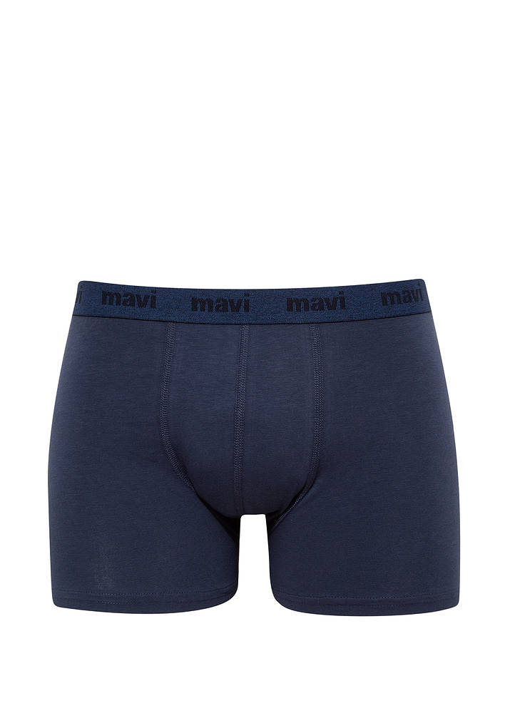 Lacivert Basic Boxer - Mavi