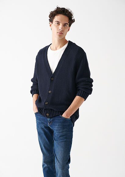 Erkek Triko Modelleri - Mavi