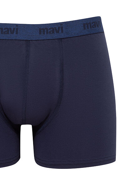 5li Basic Boxer - Mavi