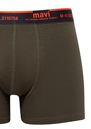 Haki Basic Boxer - Mavi