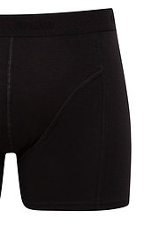 Siyah Basic Boxer - Mavi