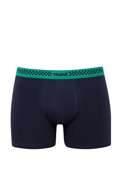 Erkek Basic Boxer Modelleri - Mavi